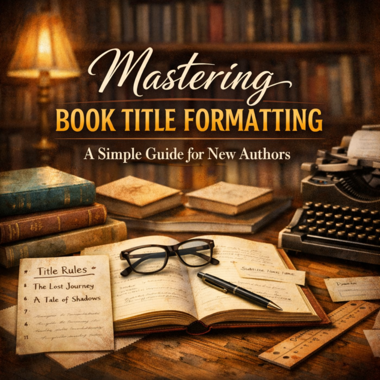 Mastering Book Title Formatting | A Simple Guide for New Authors